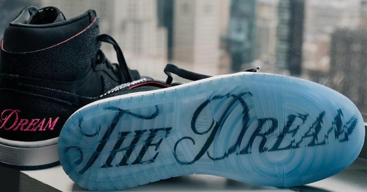 Devin Haney honored with his own Air Jordan 1 PE "The Dream | Grailify