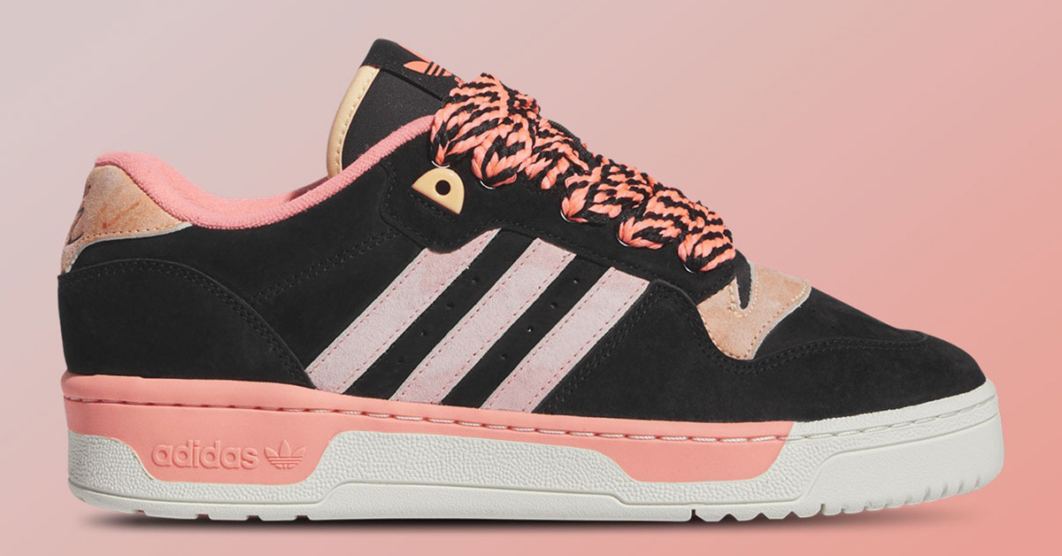 The Anthony Edwards x adidas Rivalry Low extends its signature style