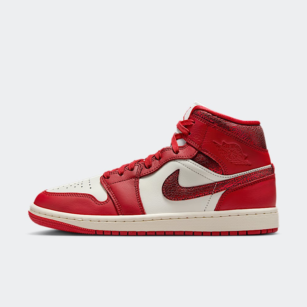 Air Jordan 1 Mid "Cracked Leather" | HJ9337-106 | Grailify