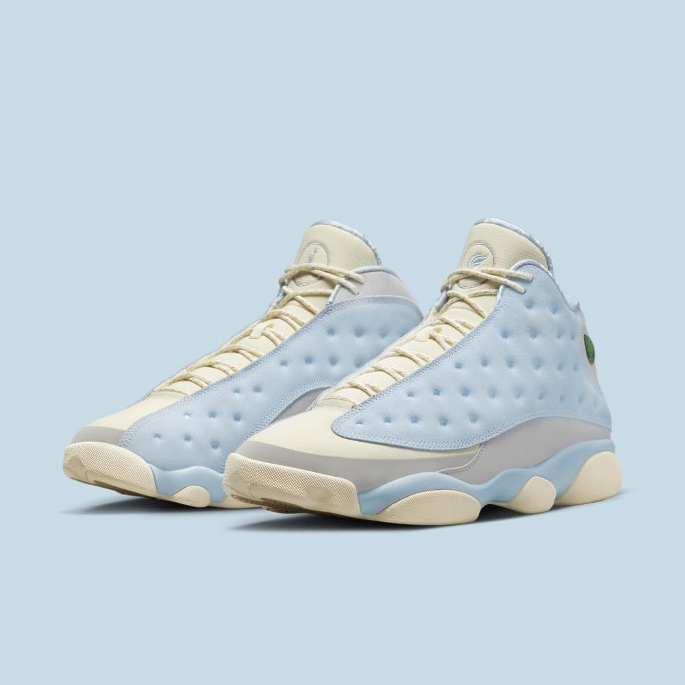 SoleFly's Air Jordan 13 Features Blue Overlays | Grailify