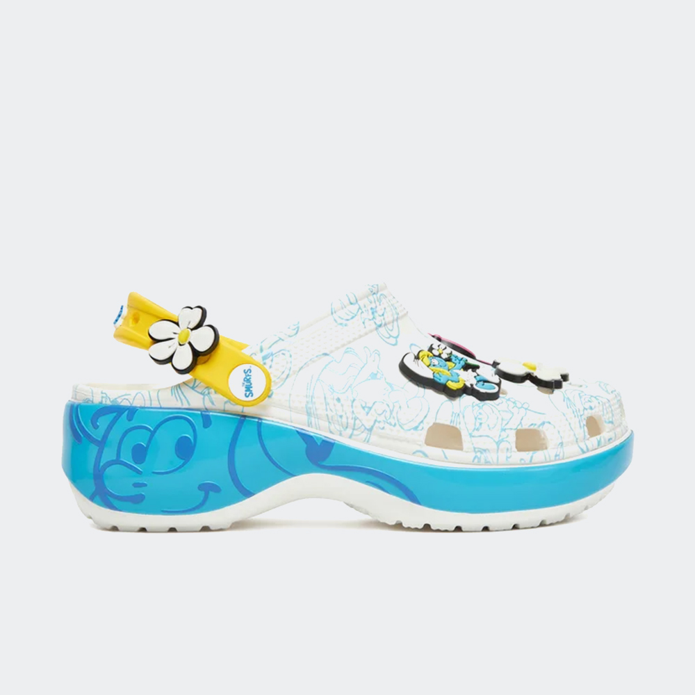 Smurfs x Crocs Platform Clog | 210822-90H | Grailify