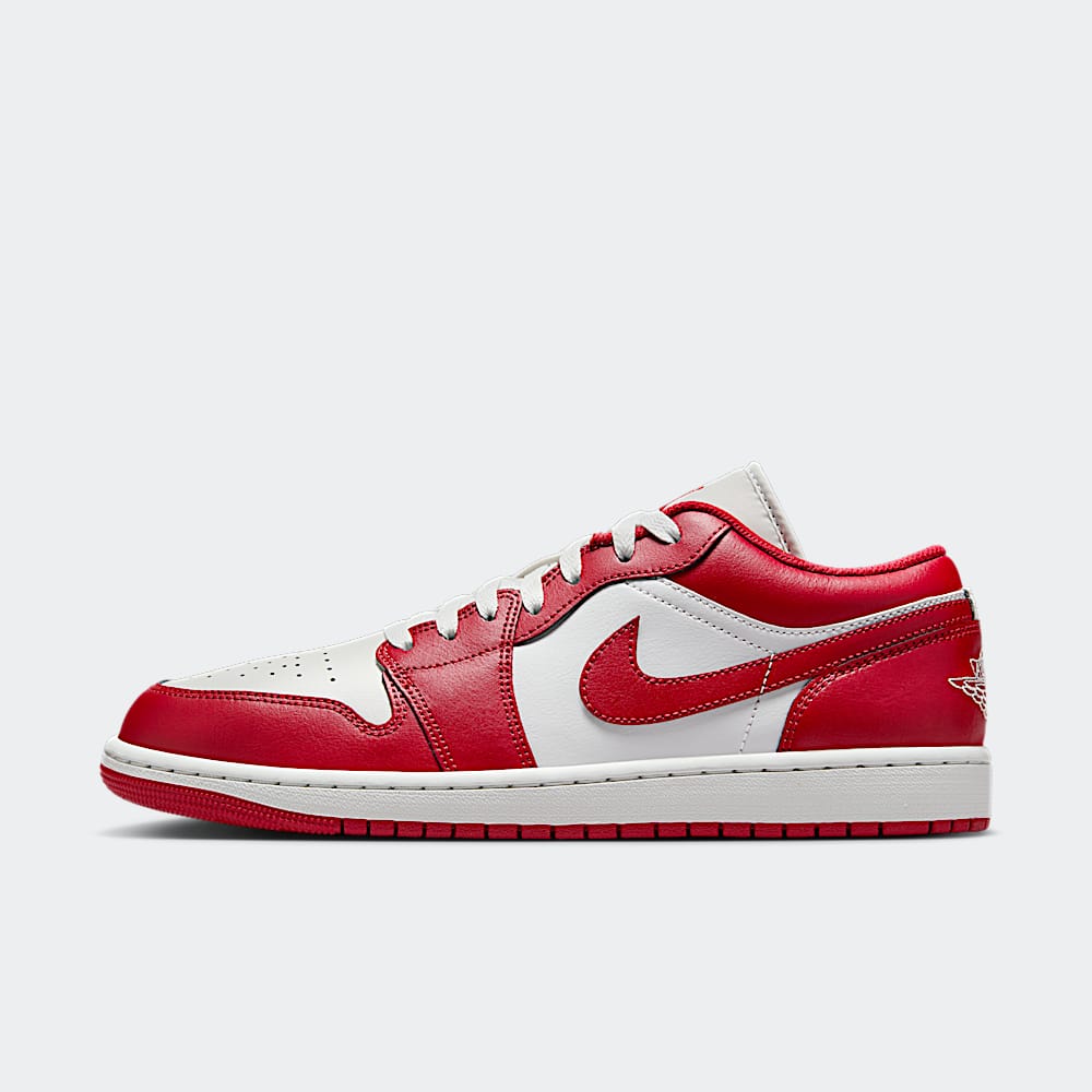 Air Jordan 1 Low "Red/White" | 553558-166 | Grailify