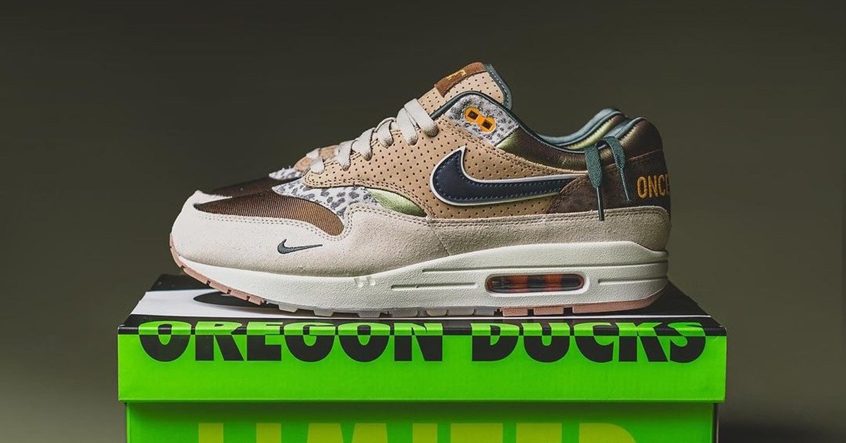 A Unique Nike Air Max 1 "University of Oregon" Collaboration
