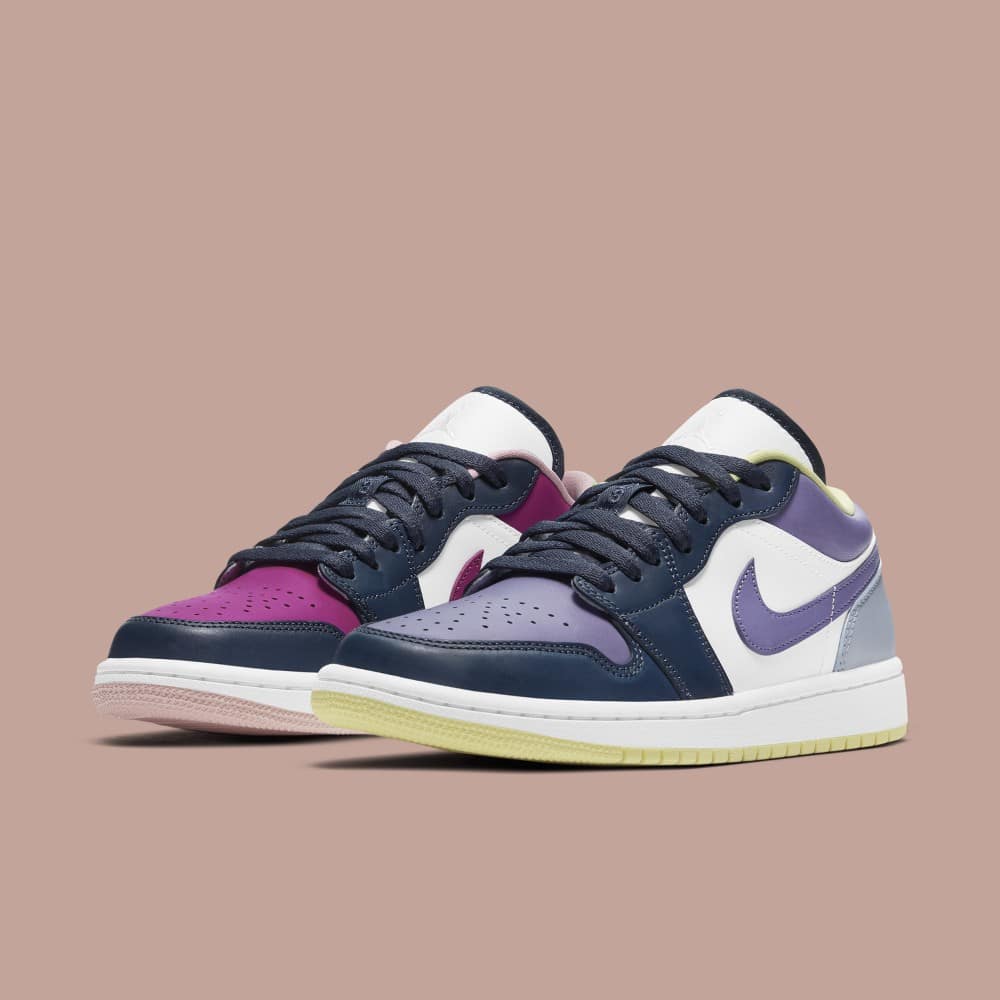 Asymmetrical Colourway on the New Air Jordan 1 Low | Grailify