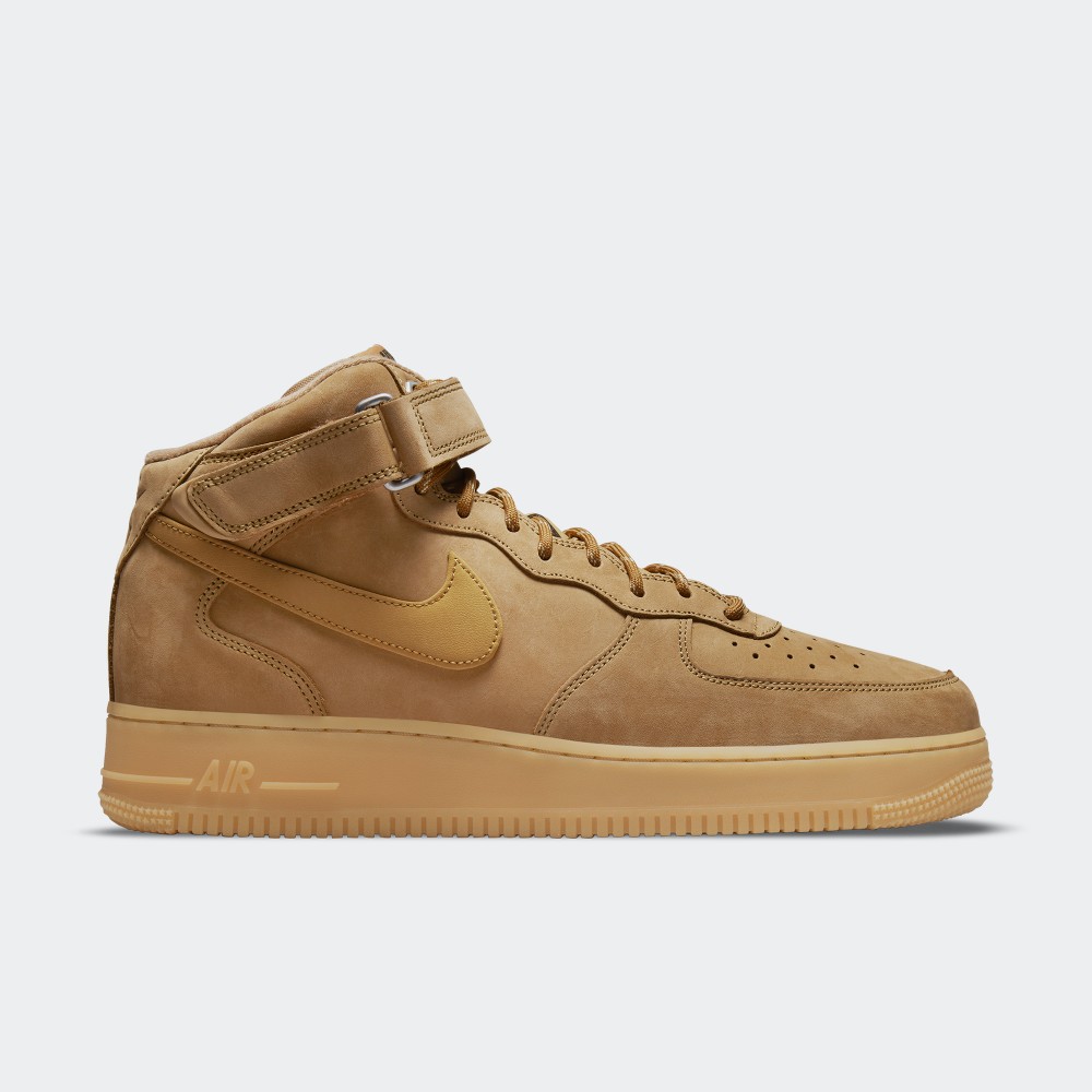 Nike Air Force 1 Mid "Wheat Flax" | DJ9158-200 | Grailify