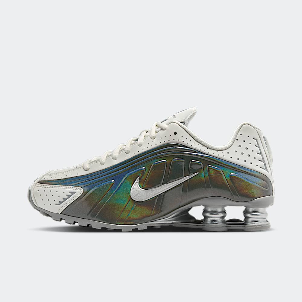 Nike Shox R4 "White Iridescent" | IB7703-100 | Grailify