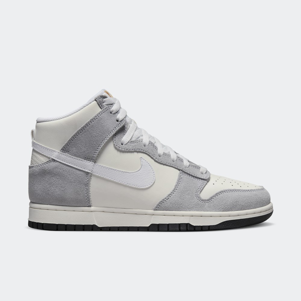 Nike Dunk High Grey Leather | DZ4515-100 | Grailify